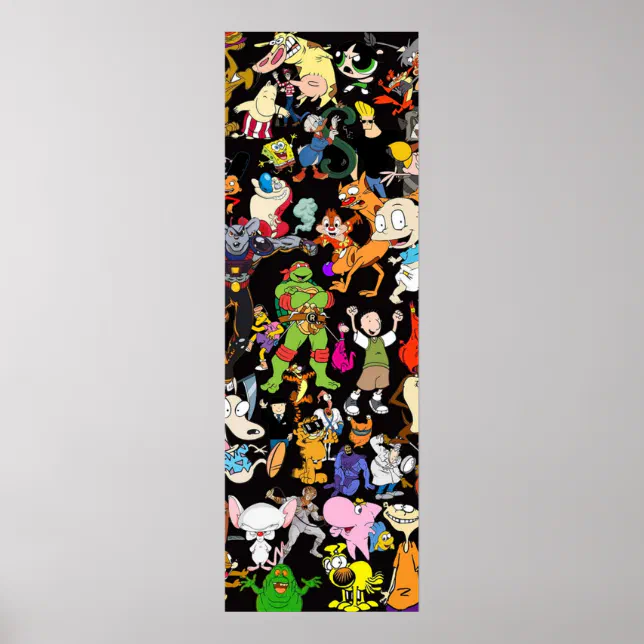 Retro Cartoons rugrats 80s 90s tv show cartoon roc Poster | Zazzle