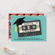Retro Cassette Mixed Tape Graduation Party Invitation | Zazzle