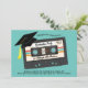 Retro Cassette Mixed Tape Graduation Party Invitation | Zazzle