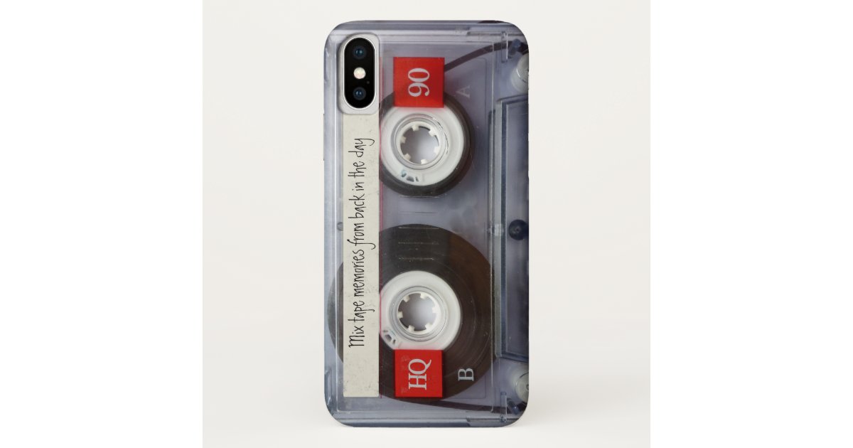 Retro Cassette Tape Case-Mate iPhone Case | Zazzle