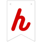 Retro Cherry 1st Birthday Bunting Flags | Zazzle