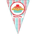 Retro Cherry Bunting. Bunting Flags | Zazzle