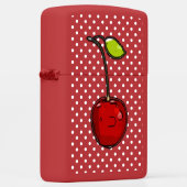 Retro Cherry Red Zippo Lighter | Zazzle