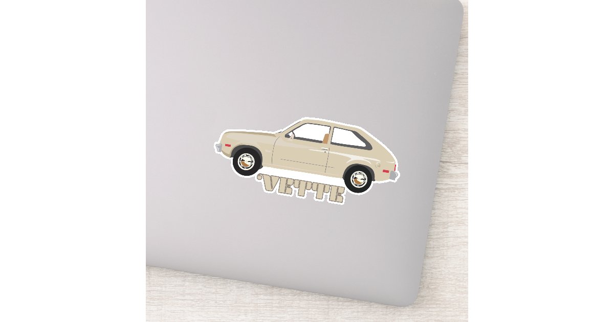 Retro Chevrolet Chevette classic car Sticker | Zazzle