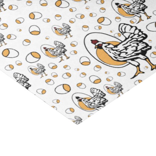 Retro Chickens Tissue Paper | Zazzle