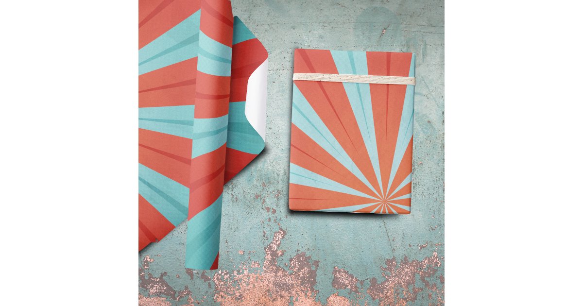 Retro Circus Pattern Wrapping Paper | Zazzle