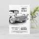 Retro classic Car heritage automotive Invitation | Zazzle