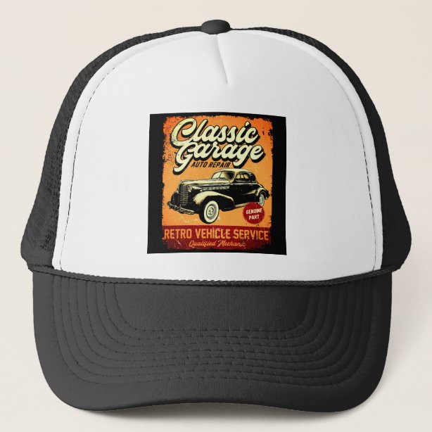 Auto Repair Hats & Caps | Zazzle