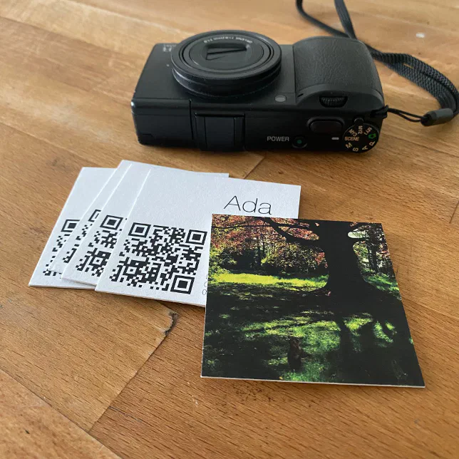 Retro Classic Square Insta Business Cards | Zazzle