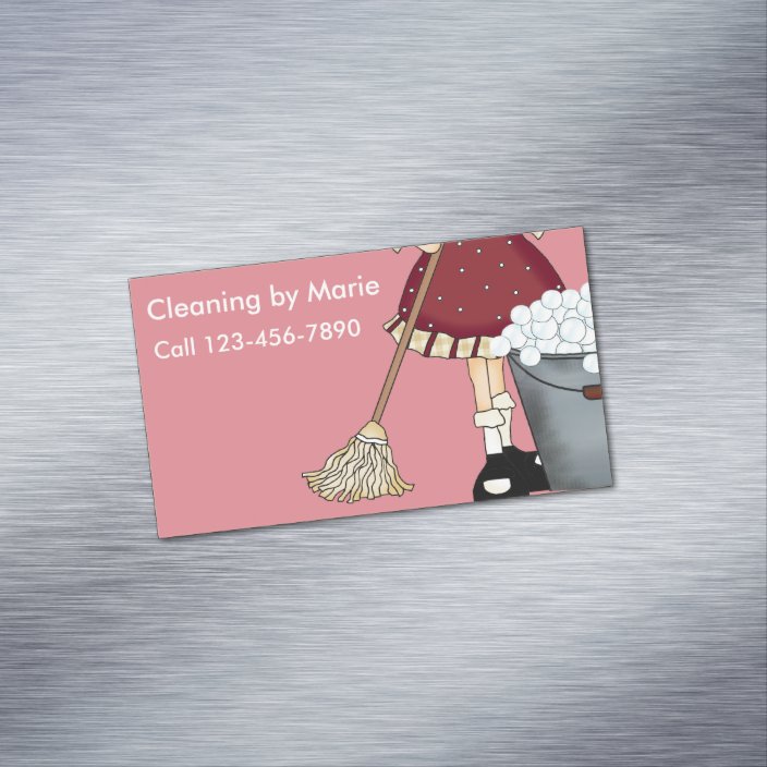 Retro Cleaning Business Magnets | Zazzle.com