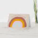 Retro Colors Rainbow Doodle Personalized Card | Zazzle
