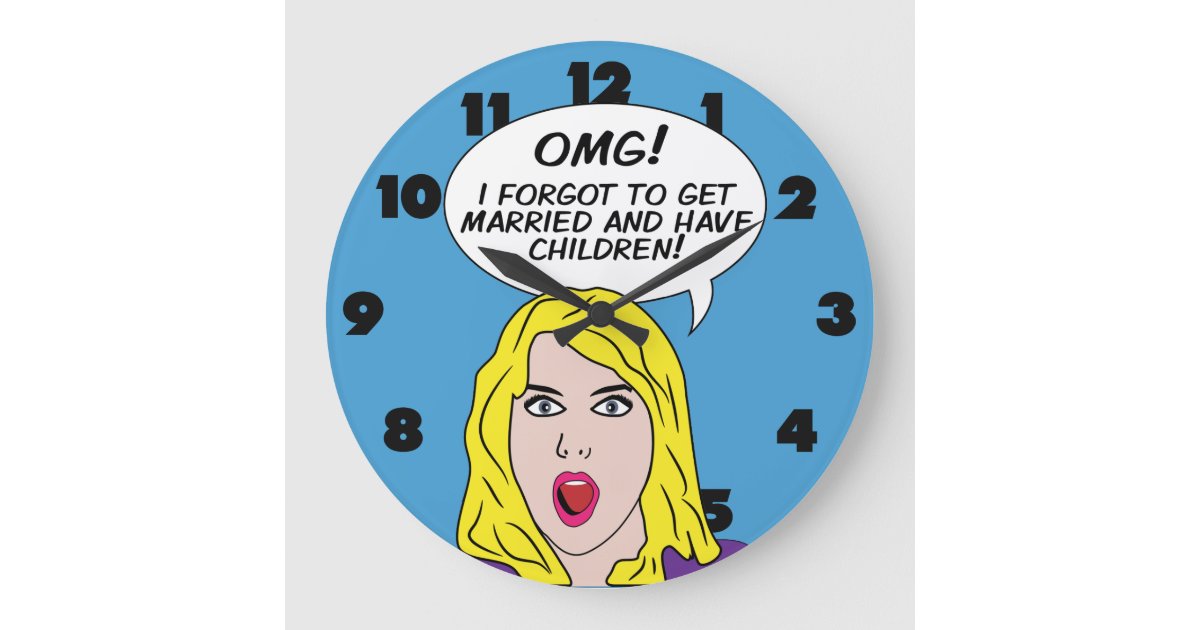 RETRO COMICS wall clock | Zazzle