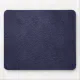 Retro Custom Navy Blue Leather Mouse Pad | Zazzle