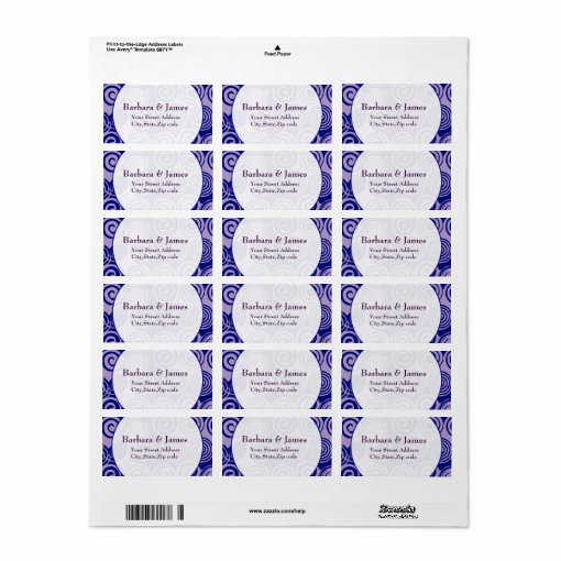 Retro Custom Return Address Labels | Zazzle