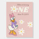 Retro Daisy Duck | Daisy First Birthday Foam Board | Zazzle