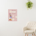 Retro Daisy Duck | Daisy First Birthday Foam Board | Zazzle