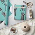 Retro Dancing Couple Wrapping Paper | Zazzle