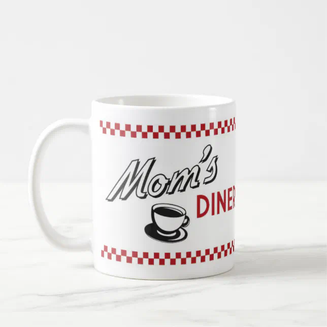 Retro Diner Coffee Mug -Retro Design Coffee Mug | Zazzle