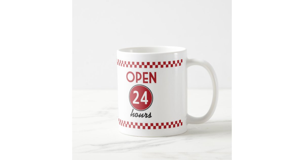 Retro Diner Coffee Mug -Retro Design -Vintage Mug | Zazzle