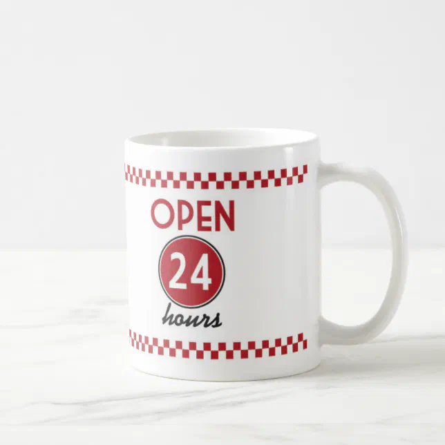 Retro Diner Coffee Mug -Retro Design -Vintage Mug | Zazzle