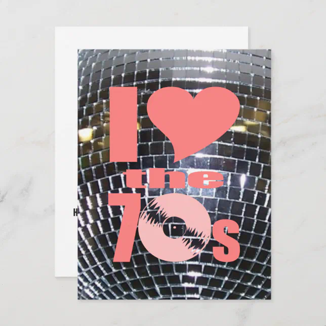 Retro Disco Dance Party | 70's Party Vinyl Record Invitation | Zazzle