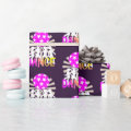 Retro Disco Dancing Dance Graphic Wrapping Paper | Zazzle
