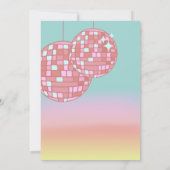 Retro Disco Roller Skating Party Invitation | Zazzle