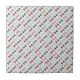 Retro Dog Bone Pattern Tile | Zazzle