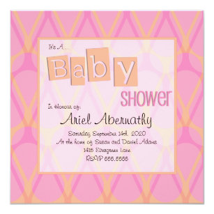 Drop In Baby Shower Invitations | Zazzle