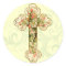 Retro Easter Cross Stickers | Zazzle