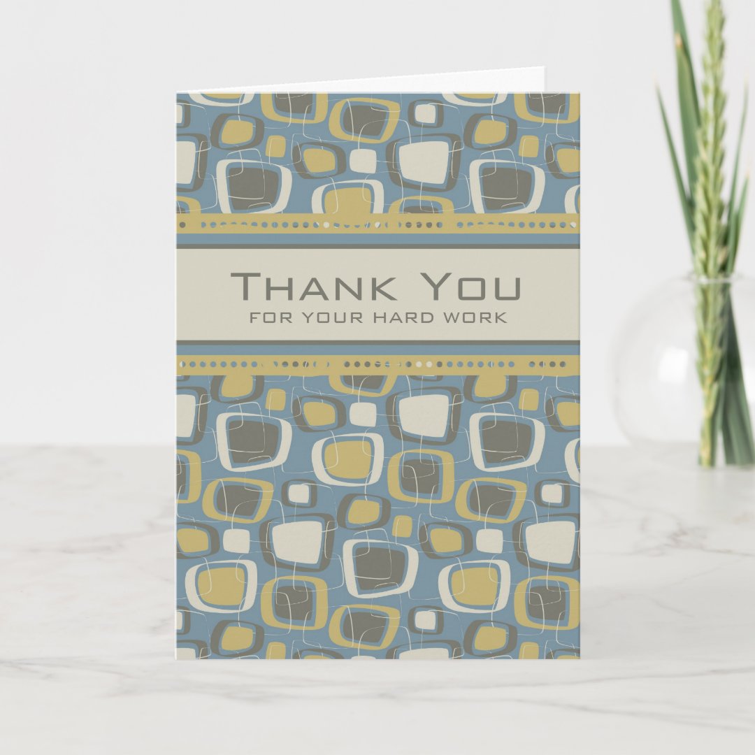 Retro Employee Appreciation Great Job Card | Zazzle