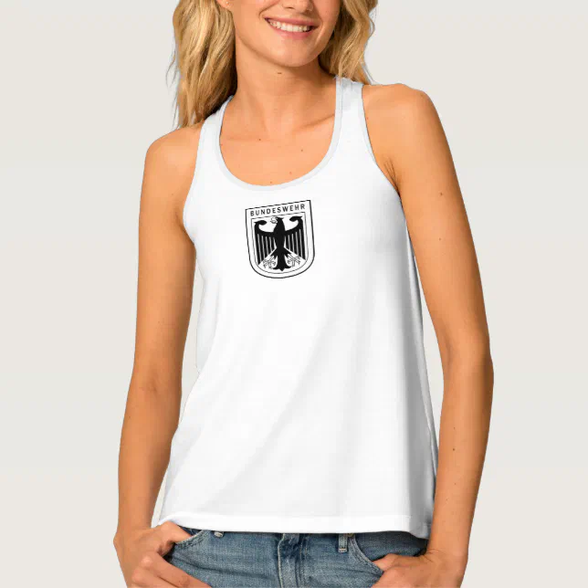 Retro - Federal Republic of Germany Bundeswehr Tank Top | Zazzle