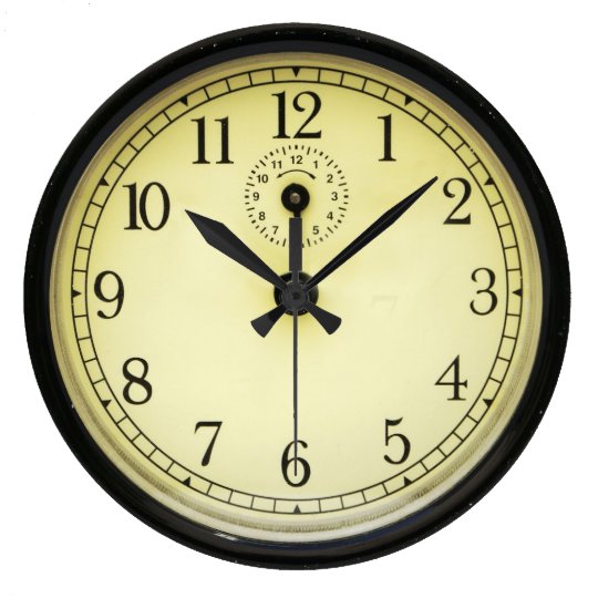 Retro Fifties Wall Clock | Zazzle.com