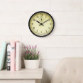 Retro Fifties Wall Clock | Zazzle