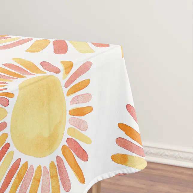 Retro First Trip Around the Sun Birthday Party Tablecloth | Zazzle