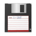 Retro Floppy Disk Notepad with DOS COMMAND SAVE | Zazzle