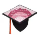 Retro Floral Class of 2023 Graduation Cap Topper | Zazzle
