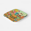 Retro Food Comic Illustration Paper Plates | Zazzle