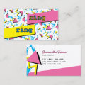 Retro Fun Personal Contact Card Business Card | Zazzle