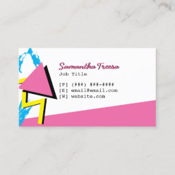 Retro Fun Personal Contact Card Business Card | Zazzle
