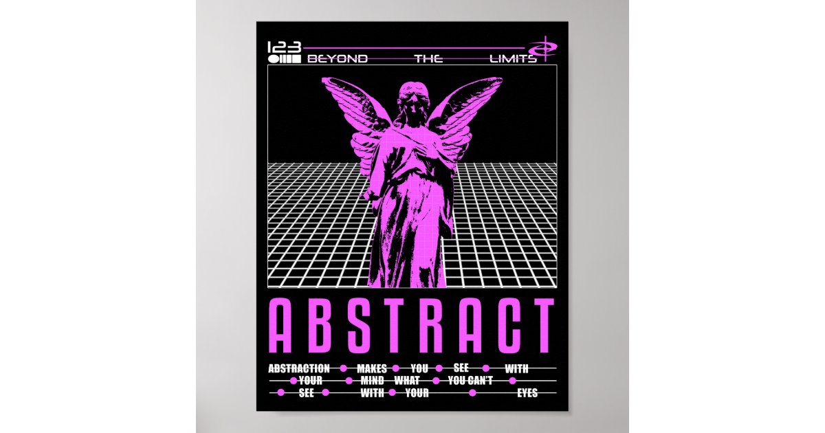 Retro-Futuristic Cool Poster | Zazzle