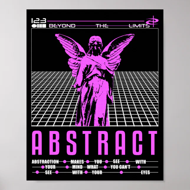 Retro-Futuristic Cool Poster | Zazzle