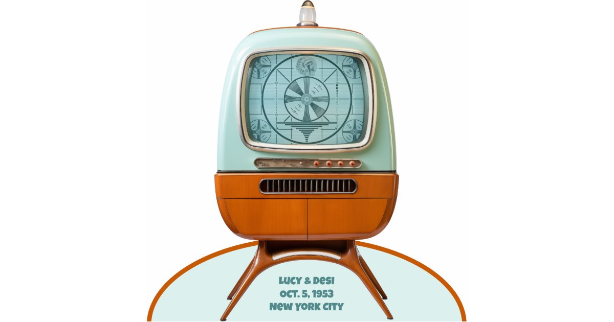 Retro-Futuristic TV Photo Frame Sculpture | Zazzle