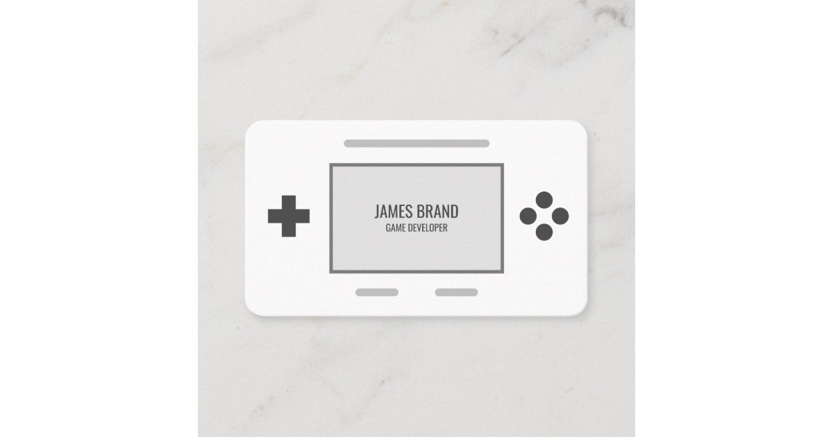 Retro Game Developer Business Card | Zazzle