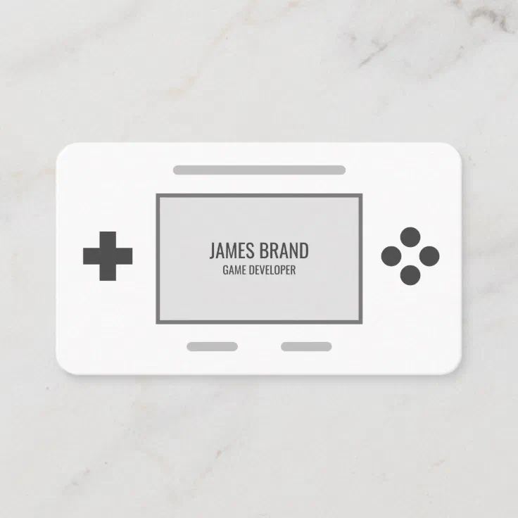 Retro Game Developer Business Card | Zazzle