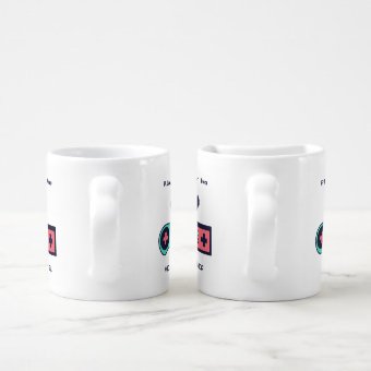 Retro Gamer Love Cute Couple Funny Valentine's Day Coffee Mug Set | Zazzle