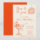 Retro Girl in Marg Birthday Party invitation | Zazzle