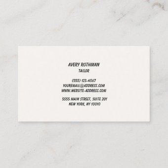 Retro Gold Sewing Machine Tailor or Seamstress Ca Calling Card | Zazzle