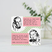 Retro Gossip Couple Save the Date Cards | Zazzle