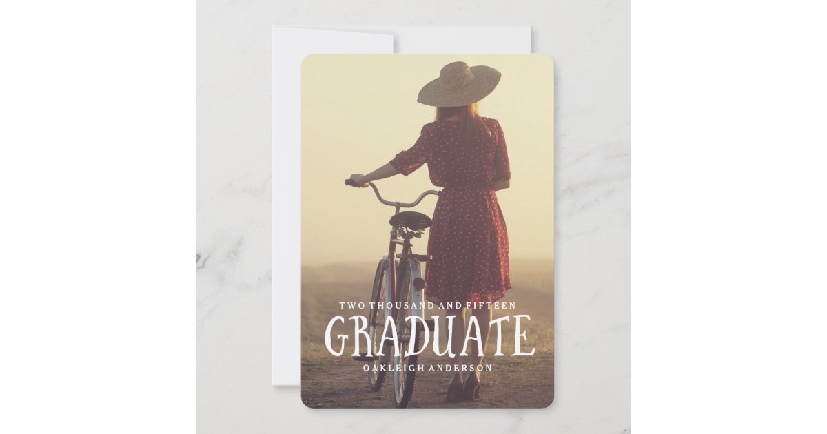 Retro Graduation Party Invitation | Zazzle